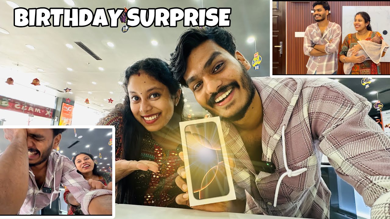 BIRTHDAY SURPRISE 🤩 - YouTube