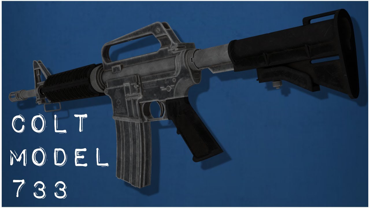 Colt Model 733 - YouTube