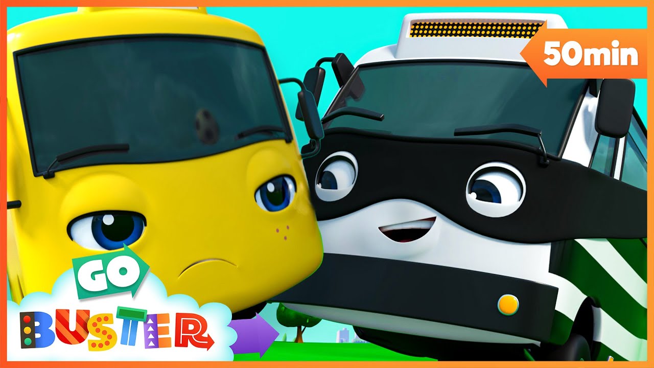 Buster VS Bandit Showdown | Go Learn With Buster | Videos for Kids ...