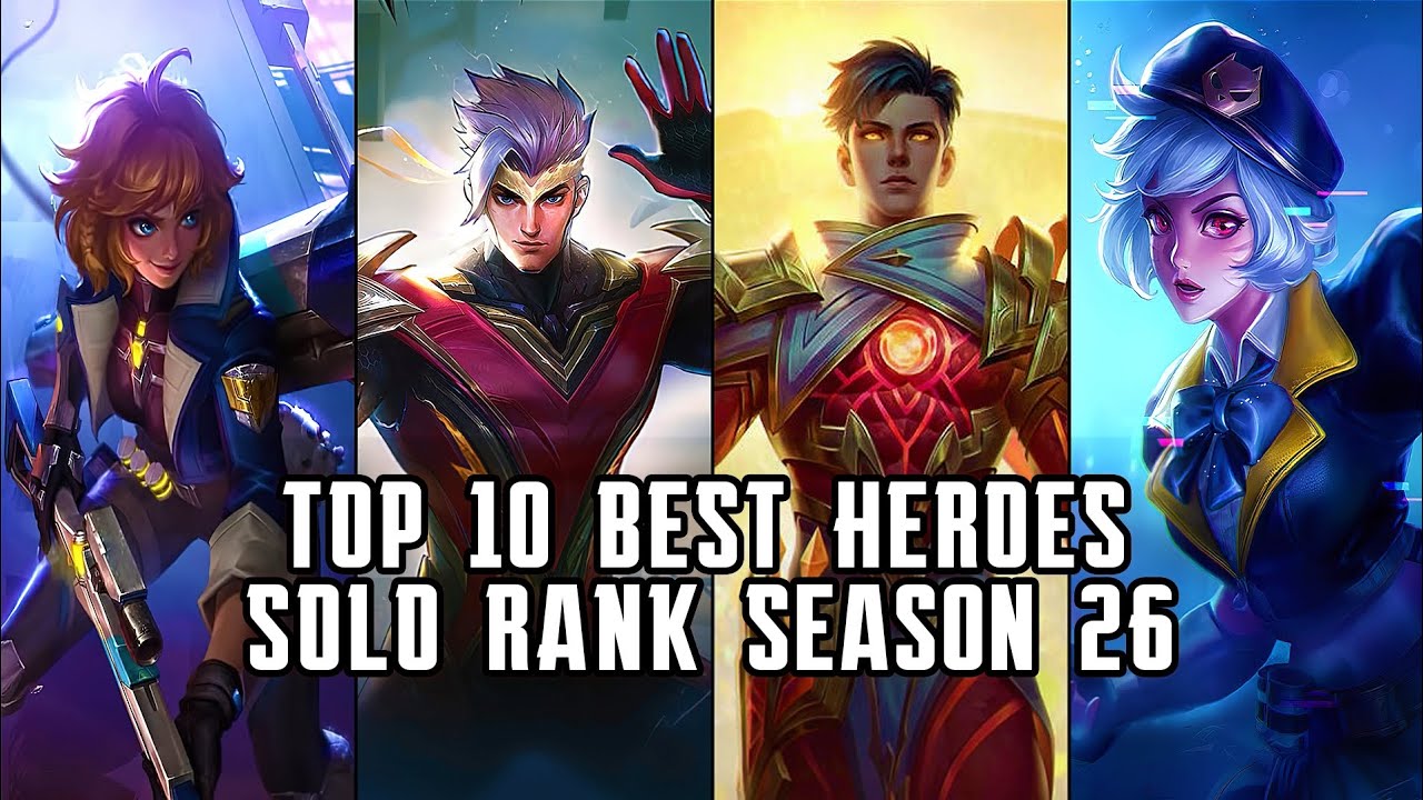 Top 10 BEST HEROES to Rank Up FAST! | Mobile Legends (November 2022 ...