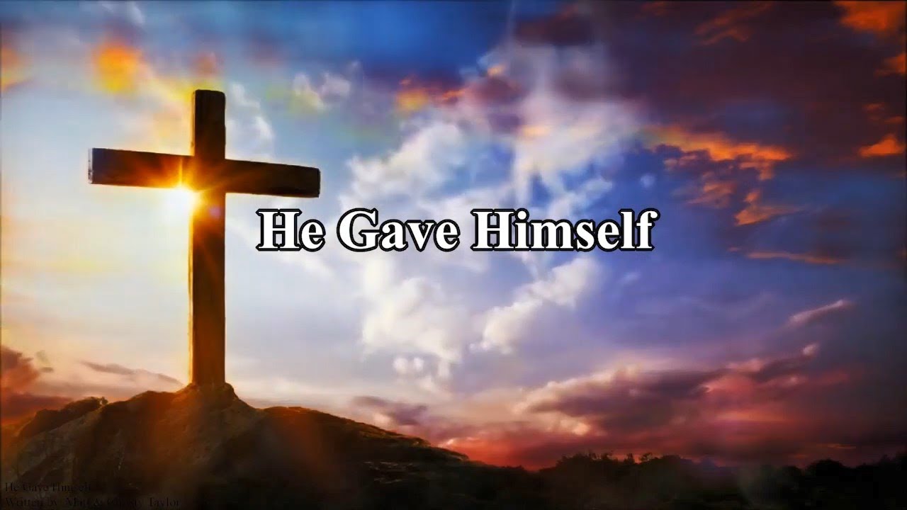 He Gave Himself (Piano Instrumental with Lyrics) - YouTube