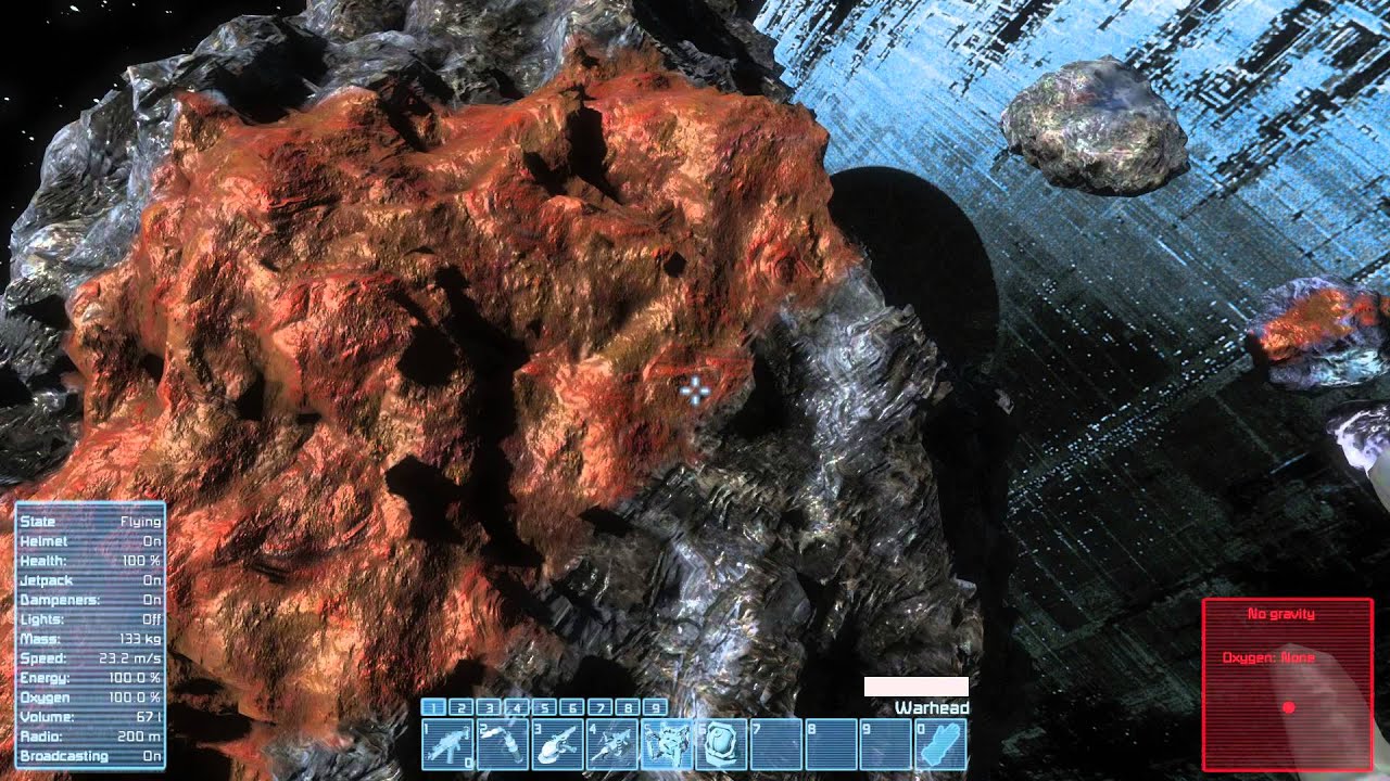 Space engineers Extra scenes part 1 messing around with ships and ...