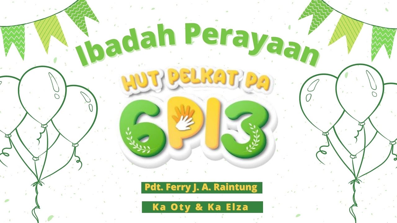 HUT PELKAT PA GPIB KE - 63 TAHUN - YouTube