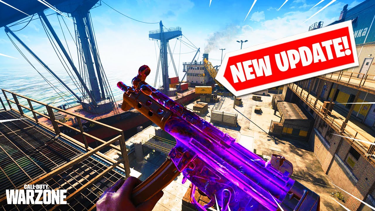 WARZONE NEW UPDATE! - NEW REBIRTH ISLAND MAP! - YouTube