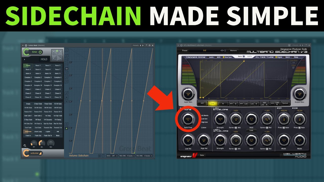 Sidechain Made Simple - FL Studio 21 - YouTube