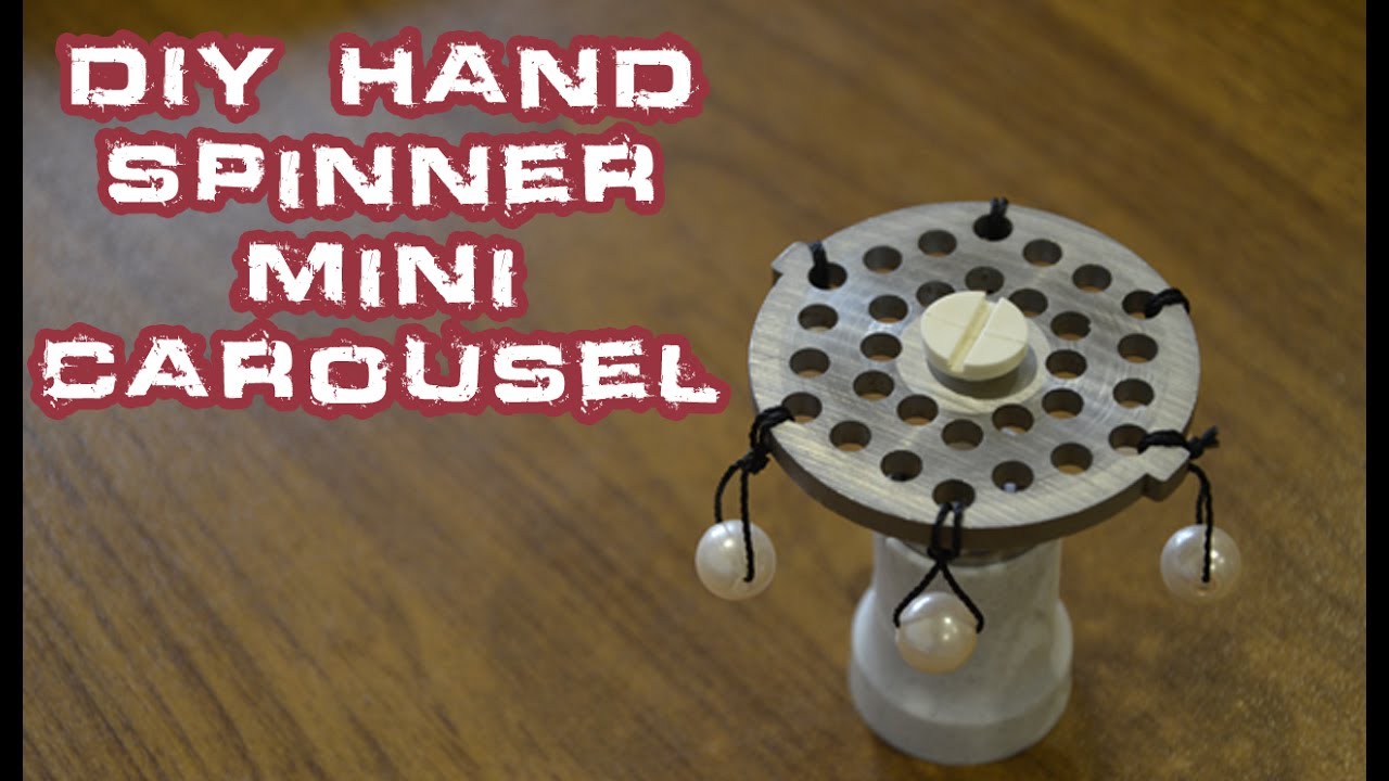 DIY Hand Spinner Mini Carousel - YouTube