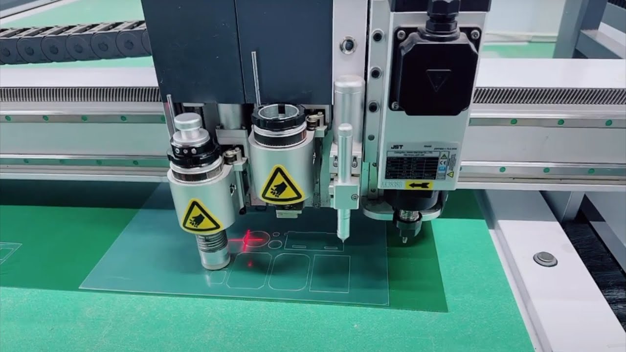 Automatic CNC Vibration Knife Cutter Machine for Polycarbonate Plastic ...