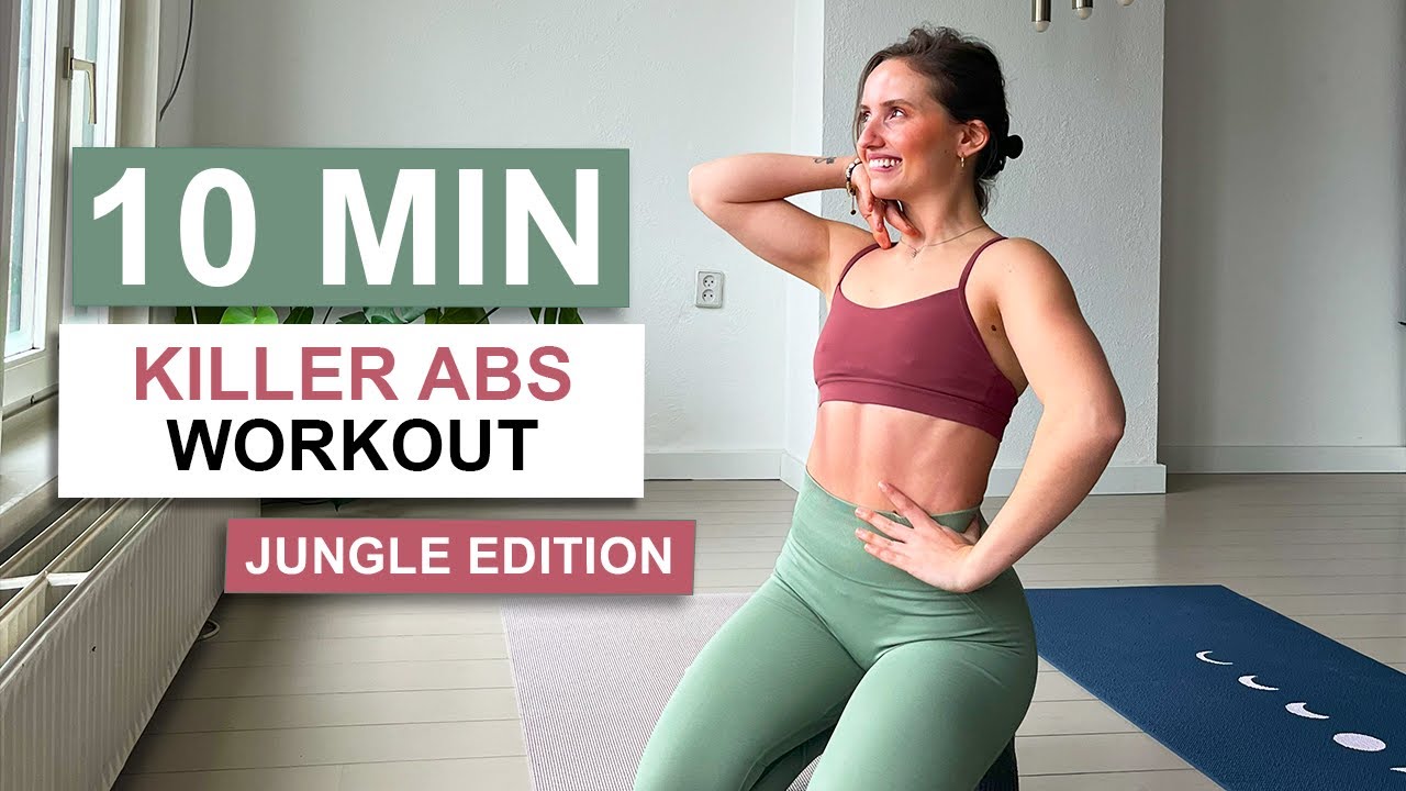 10 MIN INTENSE AB WORKOUT // Do this daily to see results | Twice as ...