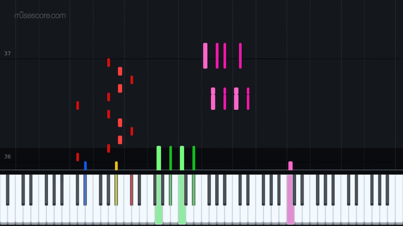 Young Rythm 5 [Piano Tutorial + Sheet music] - YouTube