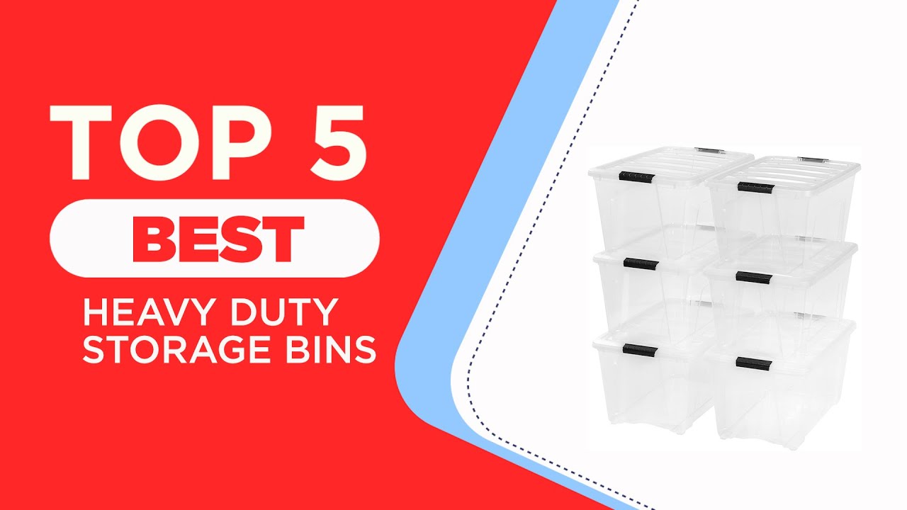Top 5 Best Heavy Duty Storage Bins of 2025 ( Reviews ) - Best Storage ...
