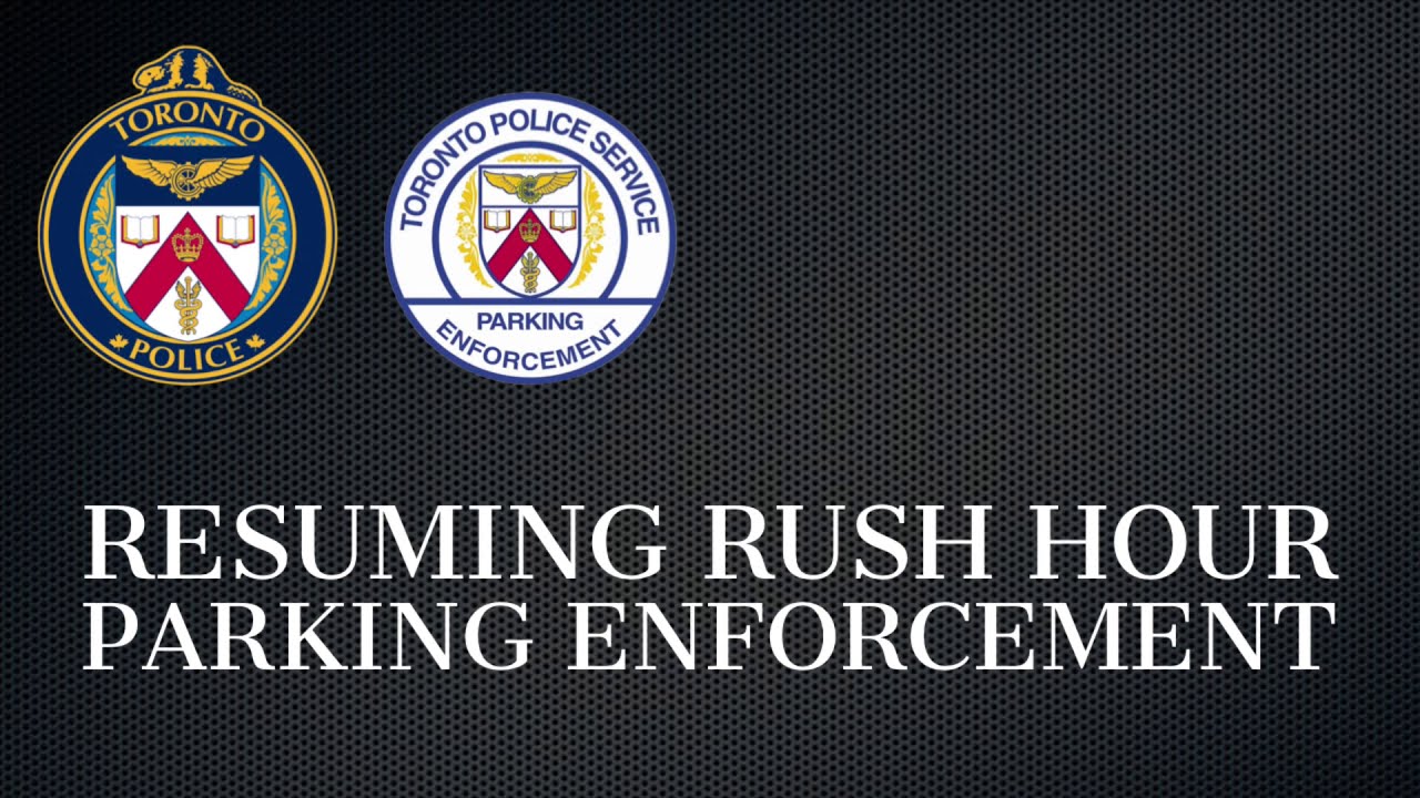 Resuming Rush Hour Parking Enforcement - YouTube