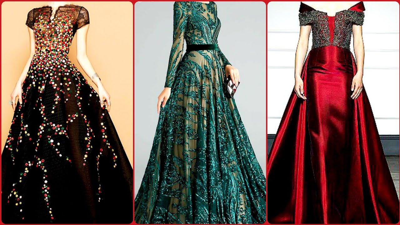 Latest long stylish maxi design |Wedding Maxi Design for Girls - YouTube