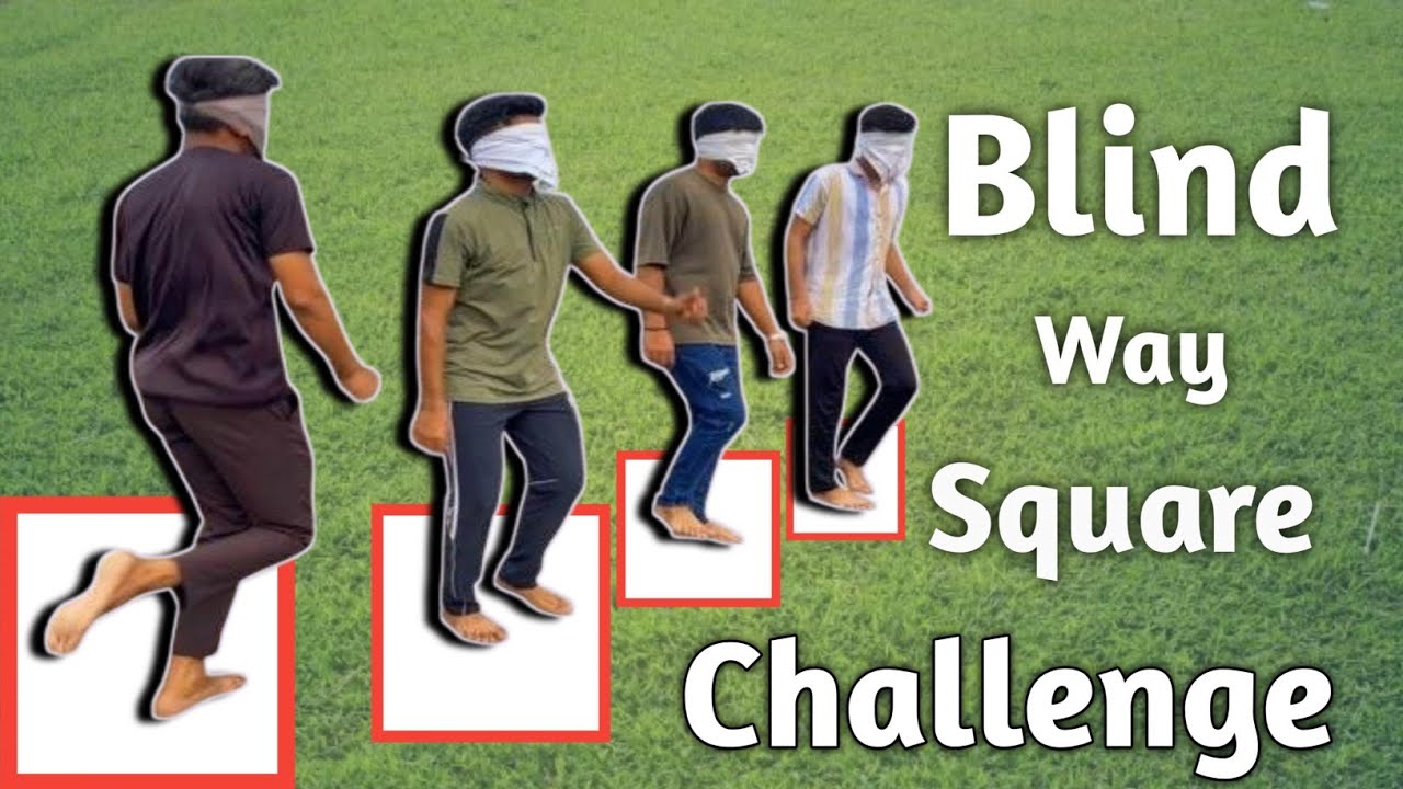 Blind Way Square Challange, Crazy Gj5 - YouTube