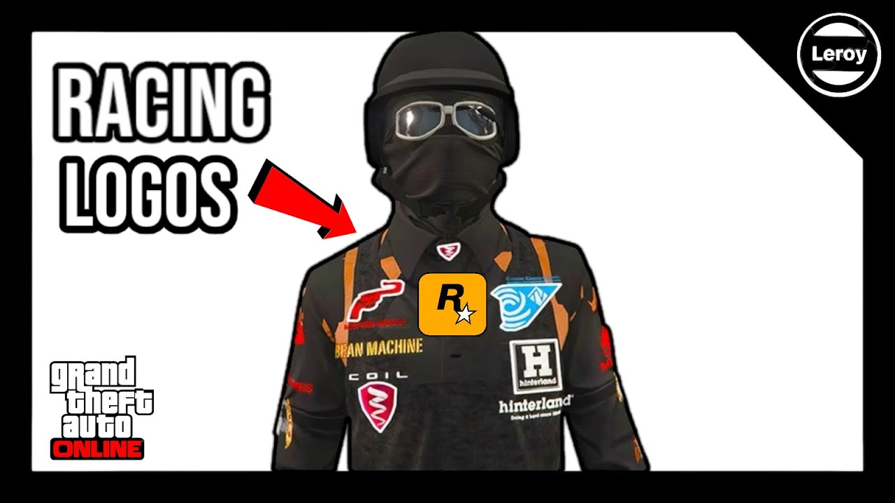 HOW TO GET RACING LOGOS ON ANY OUTFIT! GTA ONLINE - YouTube