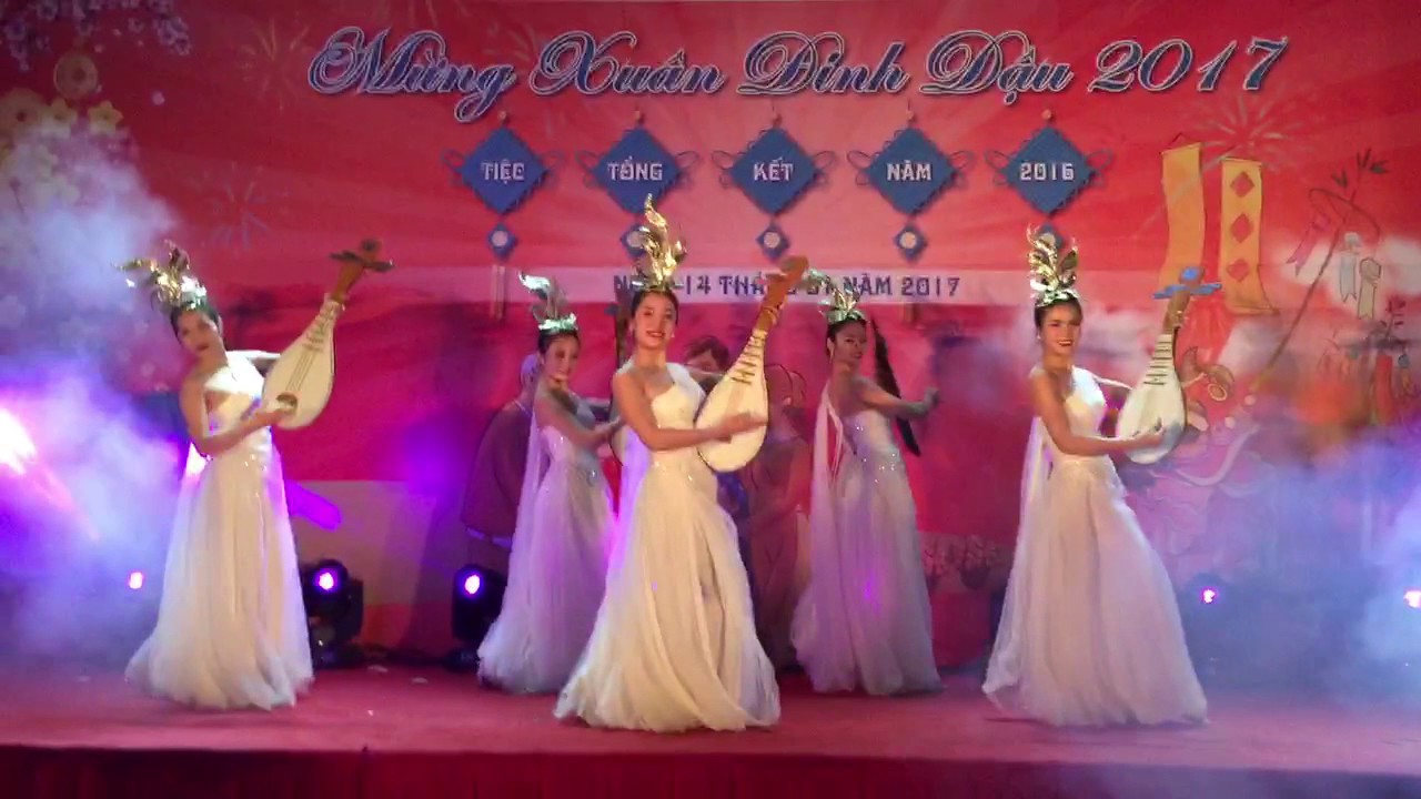 Vu doan Grammy - Múa Tiên Nữ đàn - YouTube