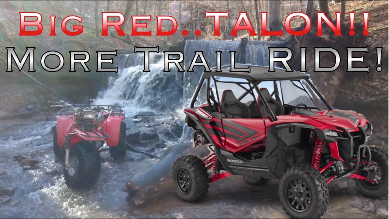 Honda Talon, Big Red RIP!|Outlander 1000, Crf450, MORE! - YouTube
