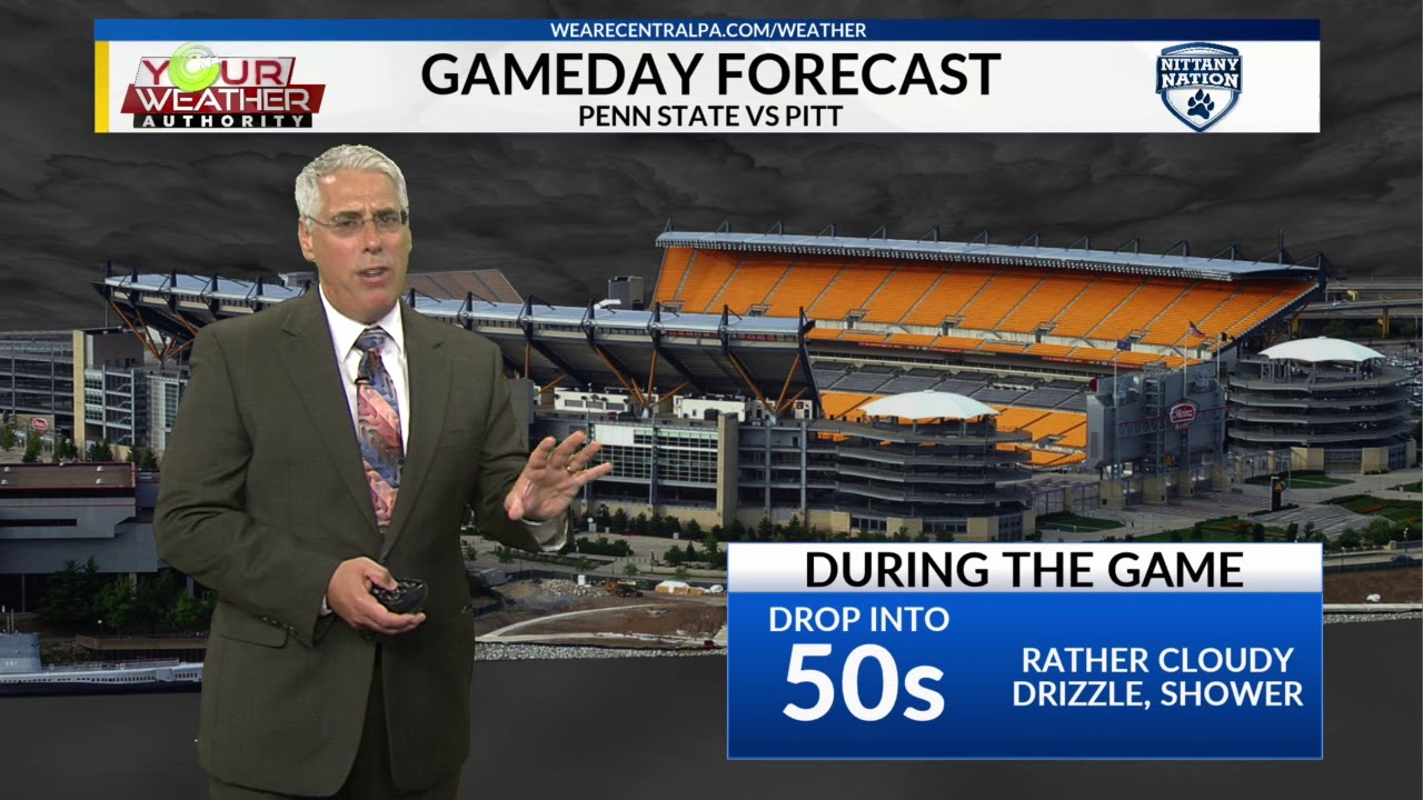 Penn State-Pitt Weather Forecast - YouTube