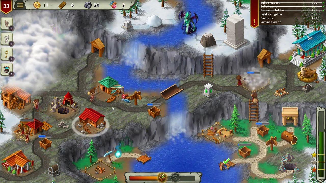 Heroes of Rome 2: The Revenge of Discordia - Level 33 Walkthrough Guide - YouTube