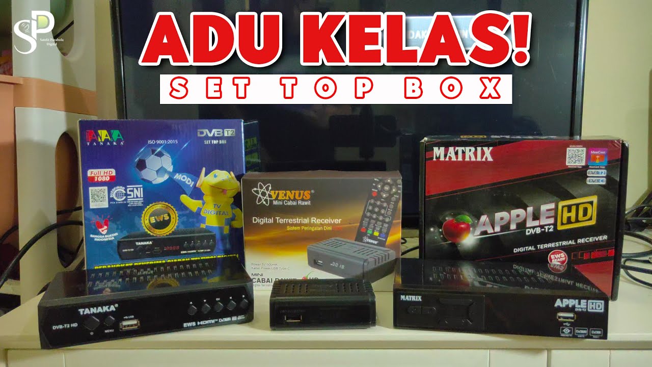 3 Legend Receiver Parabola Beradu di Kelas Set Top Box TV Digital ...