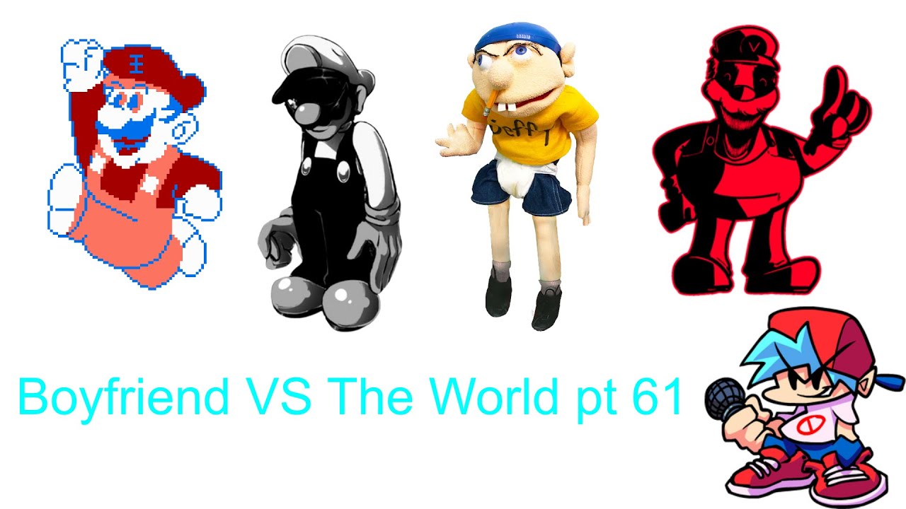 FNF boyfriend vs the world part 61 - YouTube