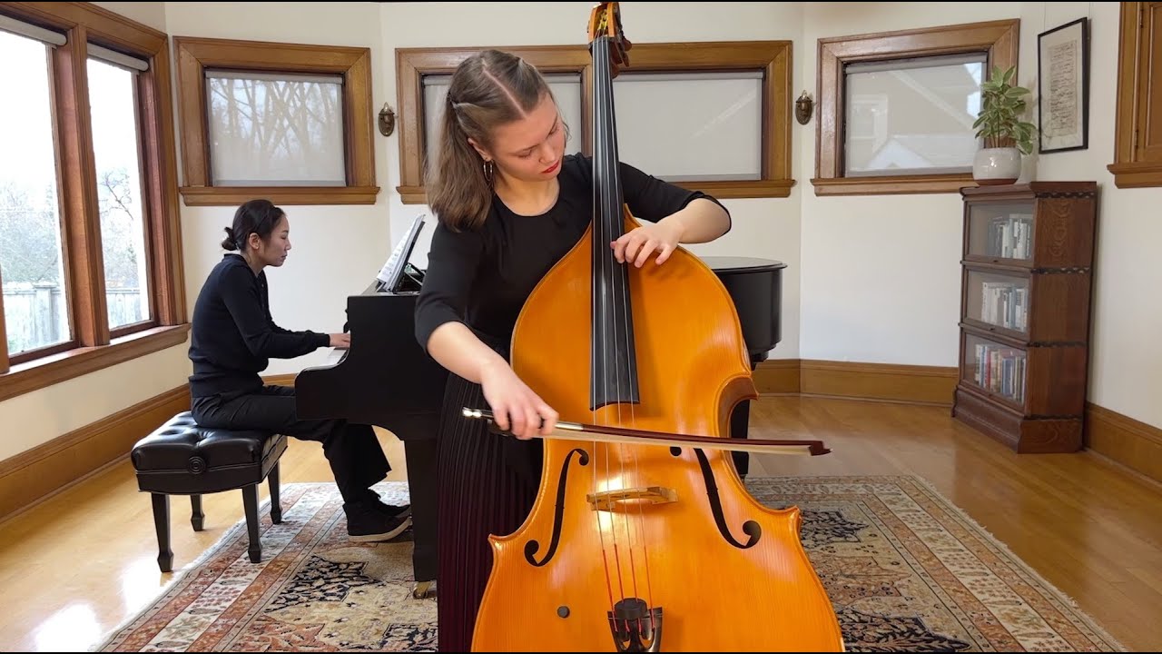 BOTTESINI Bass Concerto No. 2 in B minor -- Maggie Carter - YouTube