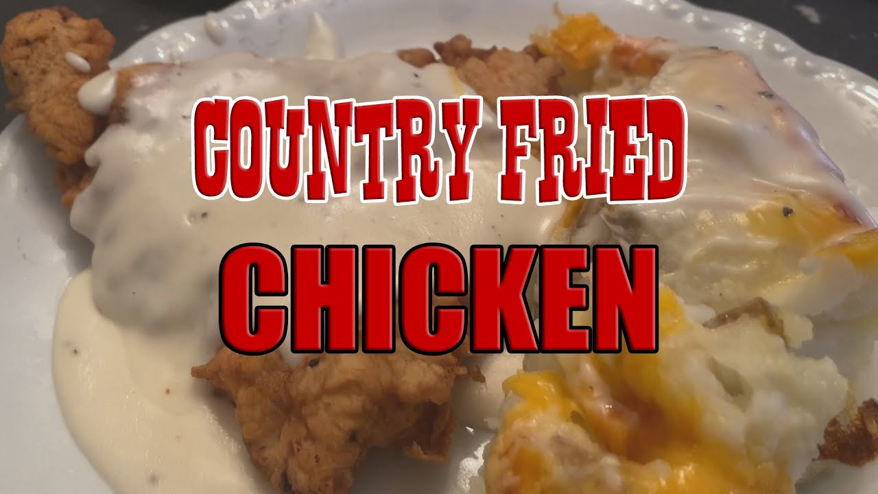 Cooking with Tyler: Country Fried Chicken - YouTube