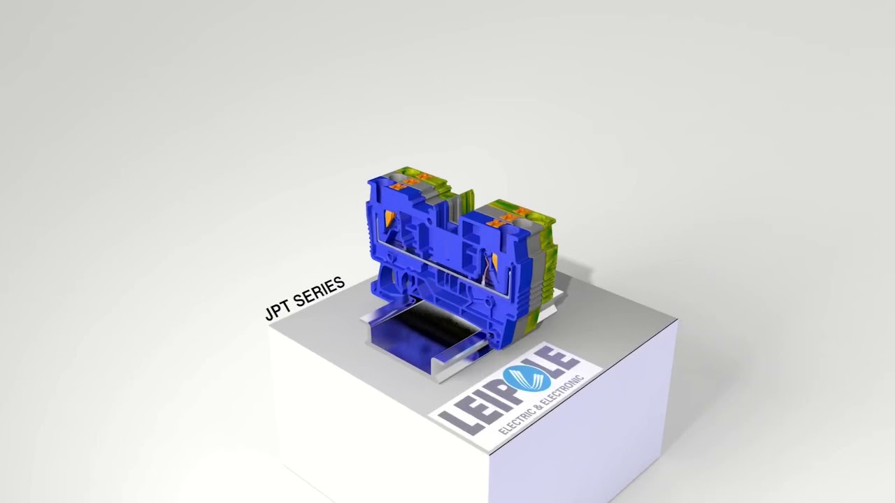 JPT feed through terminal block - YouTube