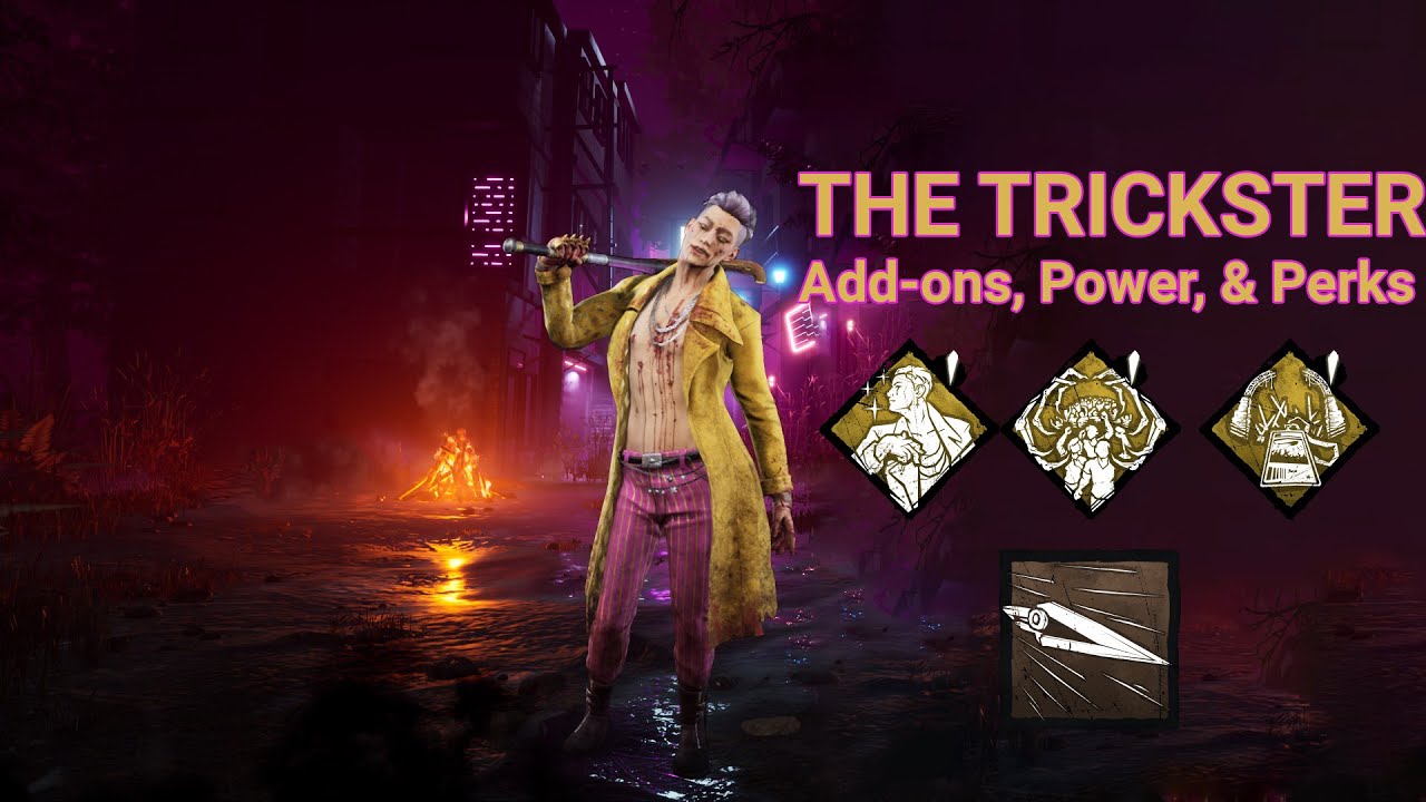 Dead By Daylight Chapter 19 Killer "The Trickster" - Add-ons, Perks ...