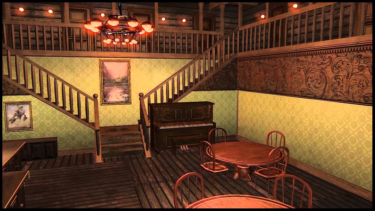 saloon interior 360 - YouTube
