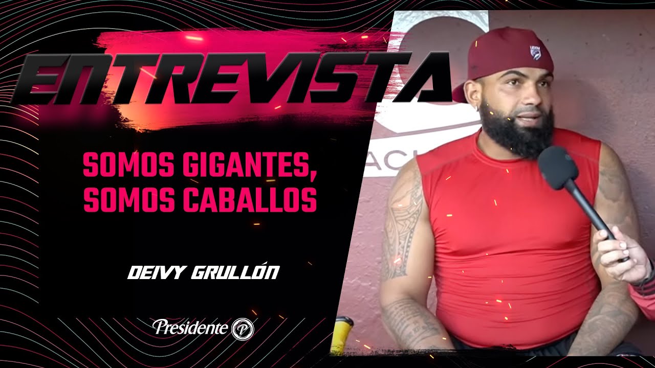 Deivy Grullón "Somos Gigantes, Somos Caballos, Vamos a Clasificar ...