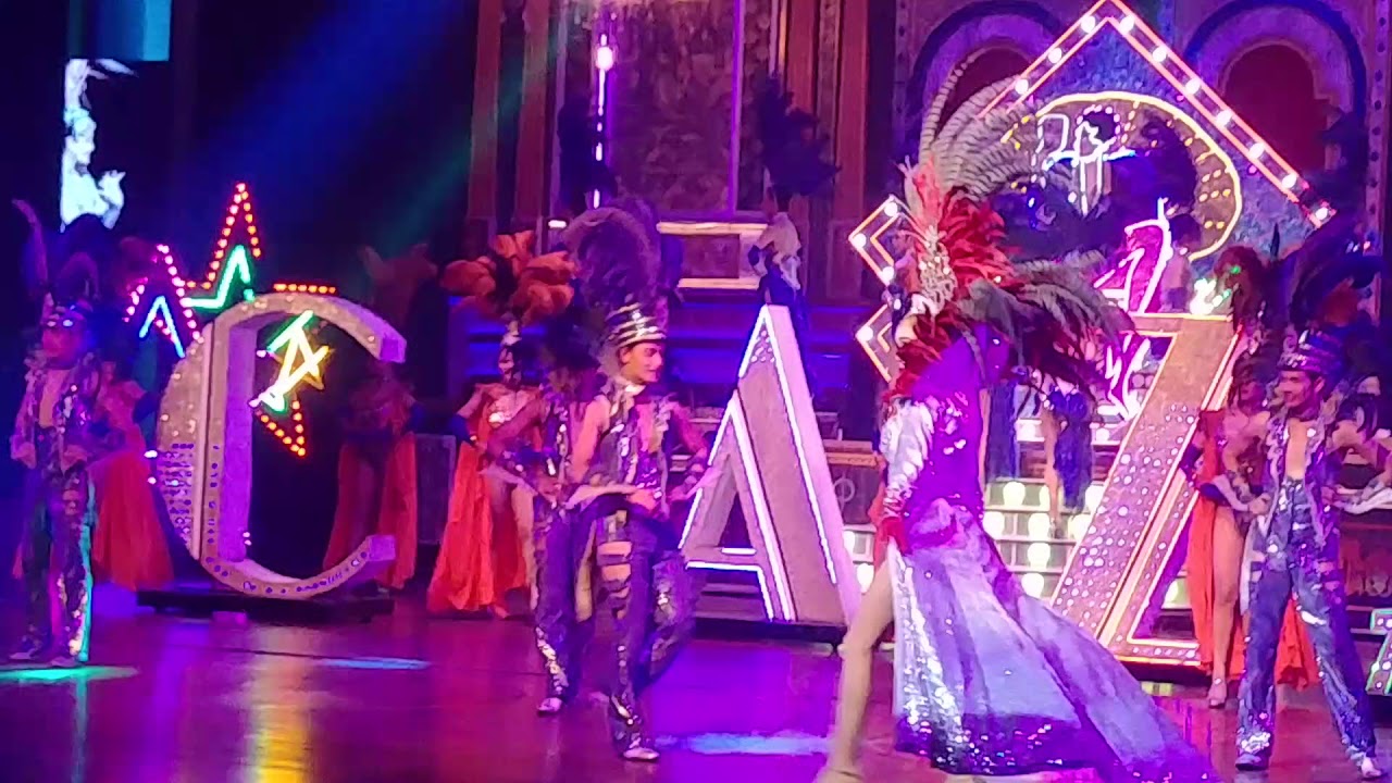 Alkazar Show opening scene thailand April 2018 - YouTube