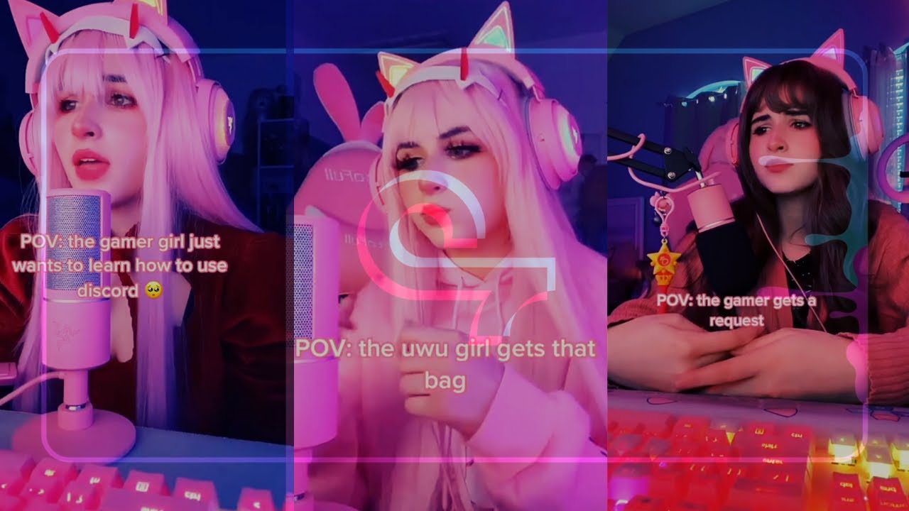 🎀Uwu gamer girl Tiktok pov🎀 Tiktok Compilations That Only Gamer Girl ...