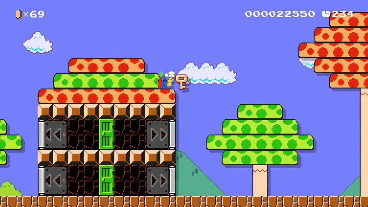Pikmin Explorers by RIUUKIUU - SUPER MARIO MAKER - No Commentary 1AI ...