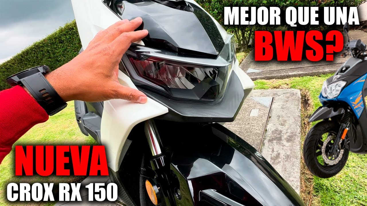Mejor que una BWS? Llega la SYM Cros RX 150cc🔥 Fullgass - YouTube