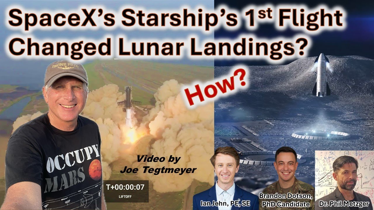 How Did SpaceX's Starship 1st Flight Change Lunar Landings? - YouTube