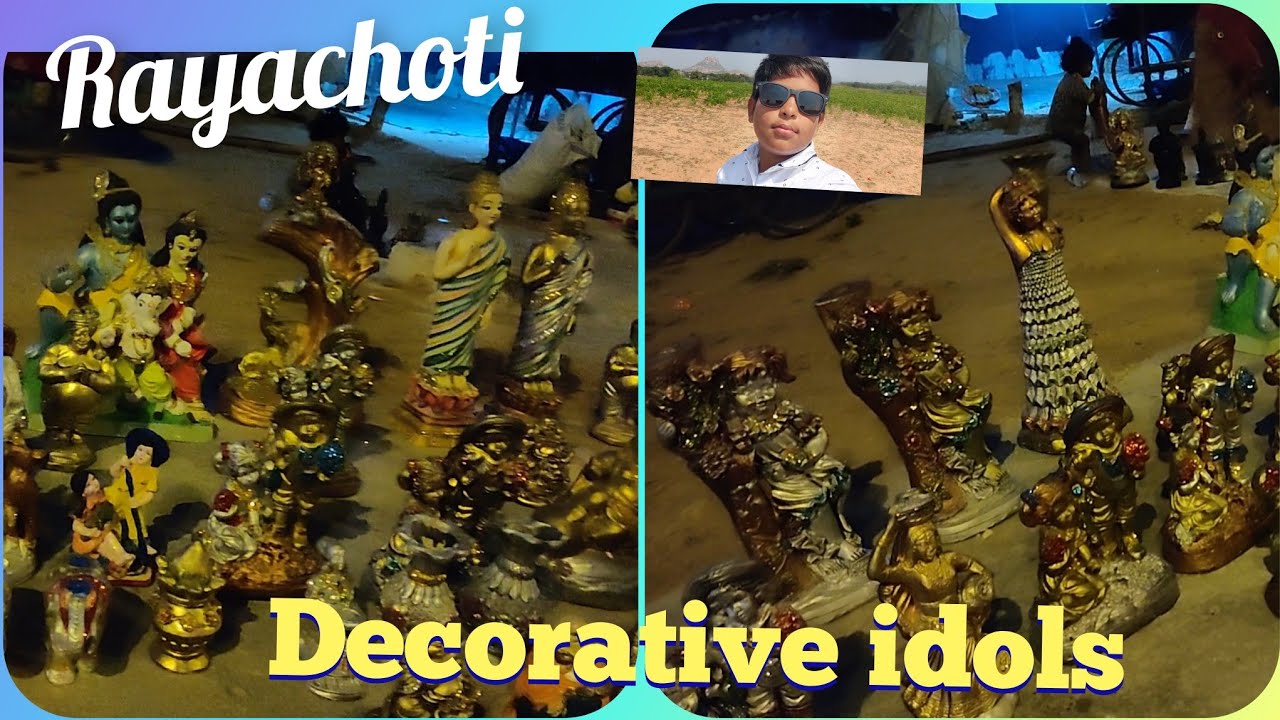 Rayachoti to Chittoor Highway I Road side beautiful show case idols ...