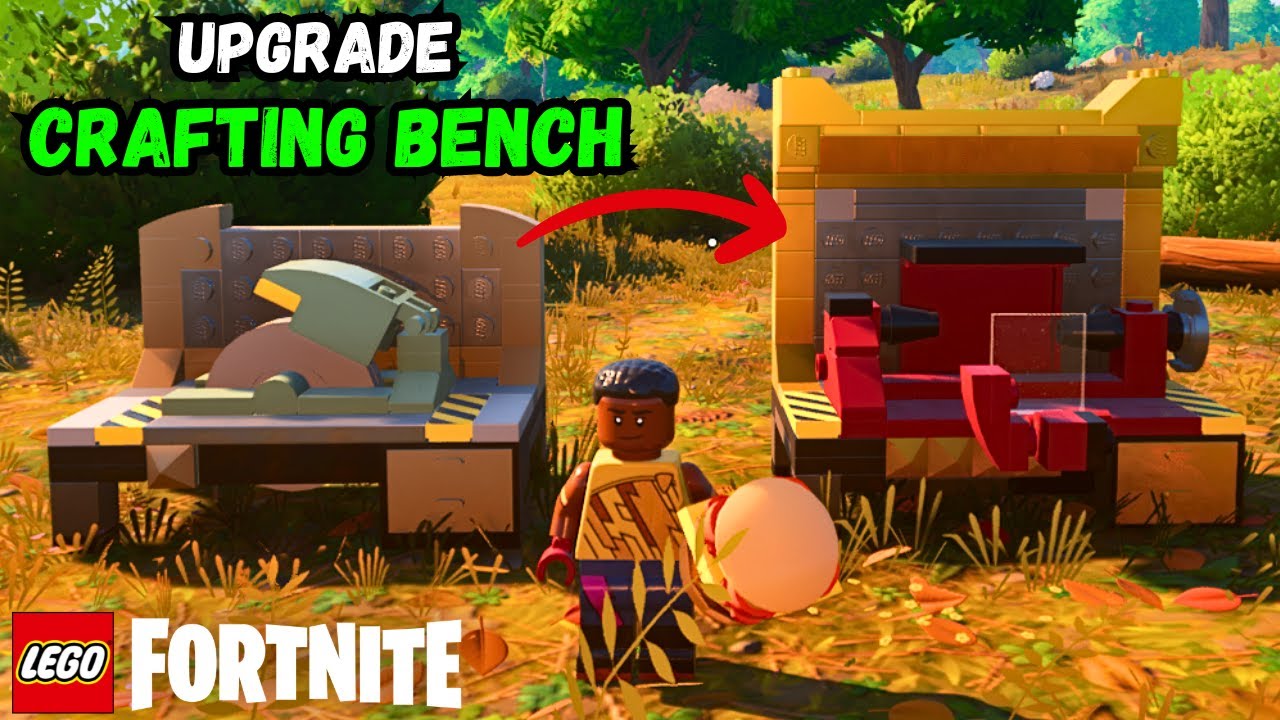 How to Upgrade CRAFTING BENCH in LEGO Fortnite? #fortnitelego - YouTube