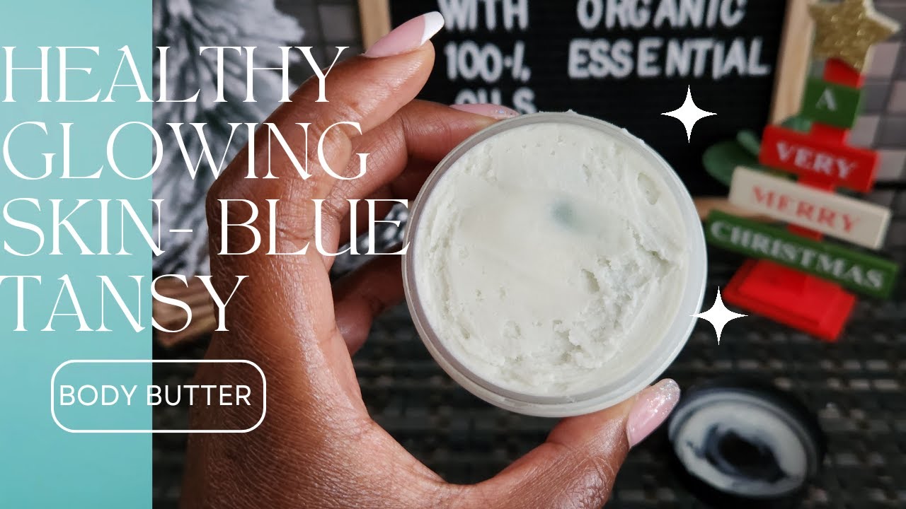 How To Make Blue Tansy Body Butter | Simple Beginner Friendly Recipe ...
