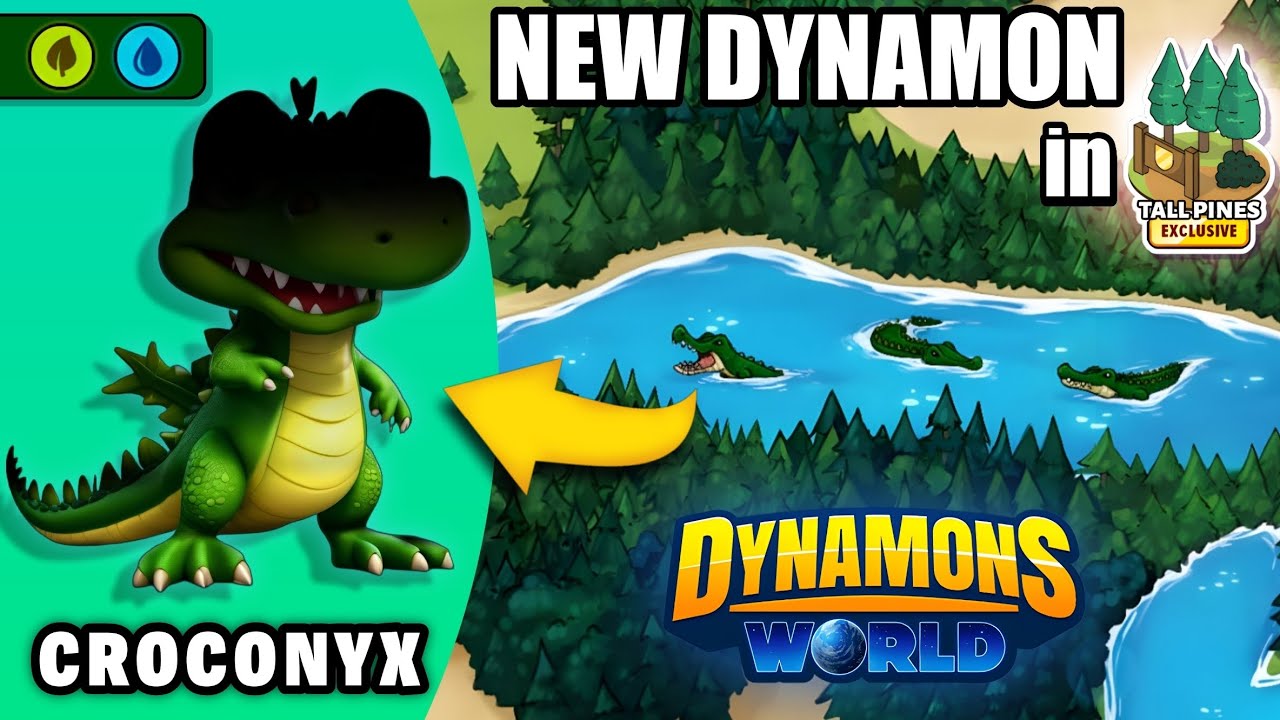 New Dynamon will be available in Tall Pines | Dynamons World - YouTube