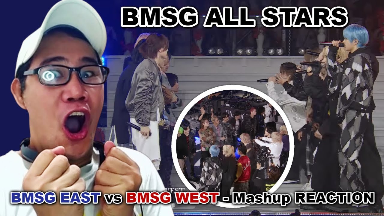 BMSG FES’23 / BMSG EAST vs BMSG WEST - Mashup REACTION - YouTube
