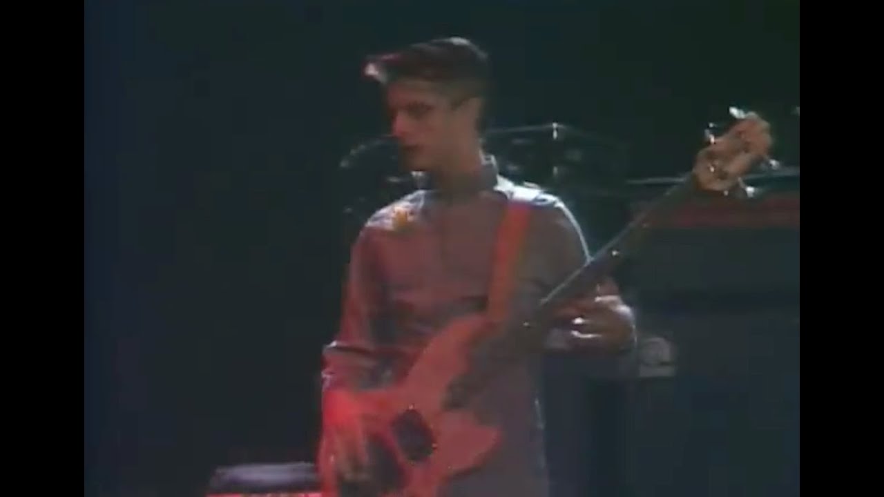 Mick Karn Playing Bass (and being generally awesome) - YouTube