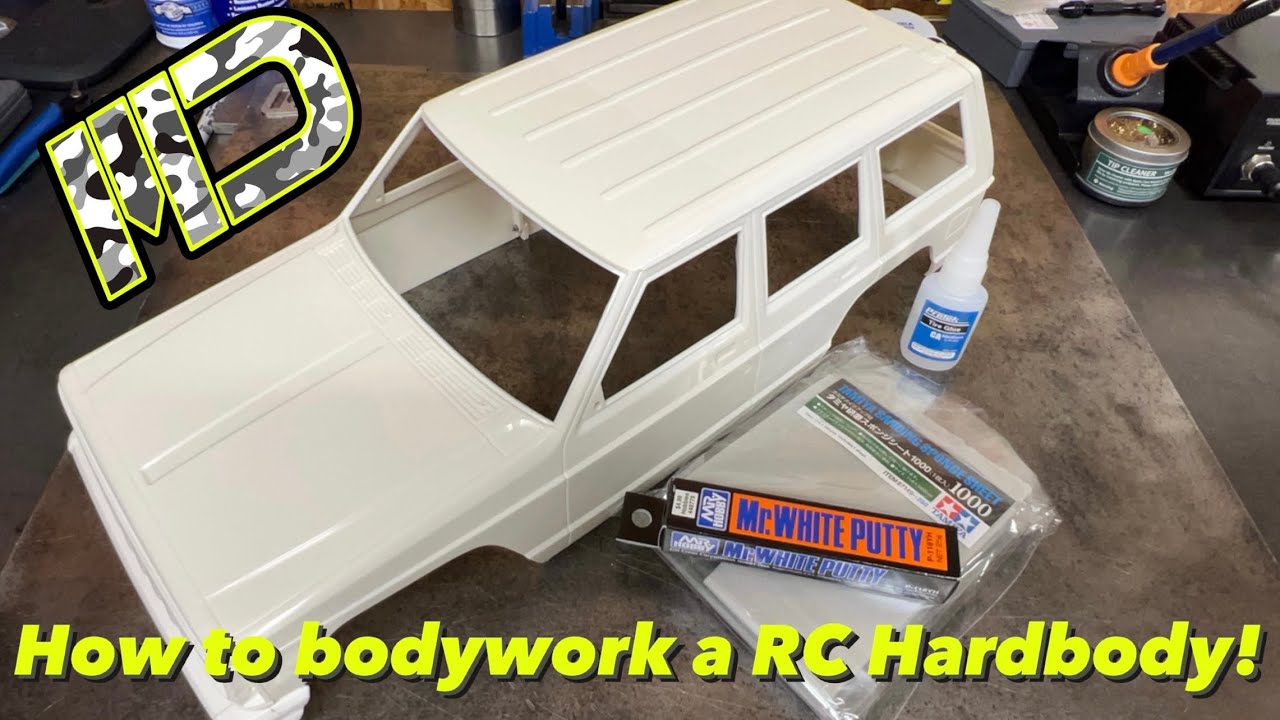 Part 1 of XJ Cherokee RC hardbody bodywork for the TRAXXAS TRX4. Club 5 ...