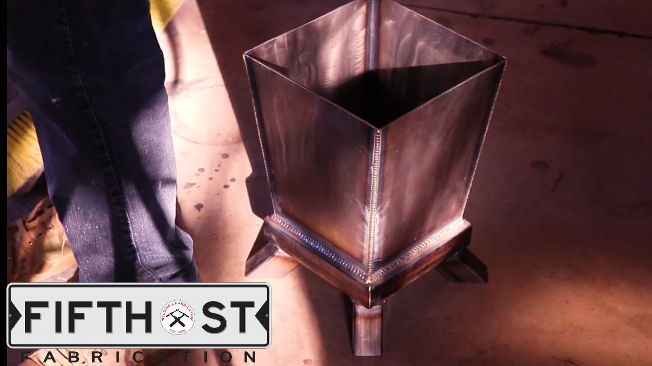 Indoor Planter/ Trash Can Build using HTP Pro Pulse 200! - YouTube