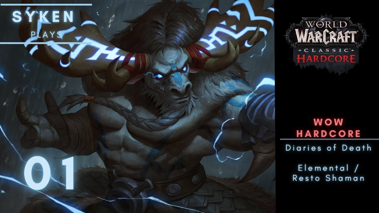 #01 WOW Classic Hardcore Elemental Shaman (Death = Delete), Stitches ...