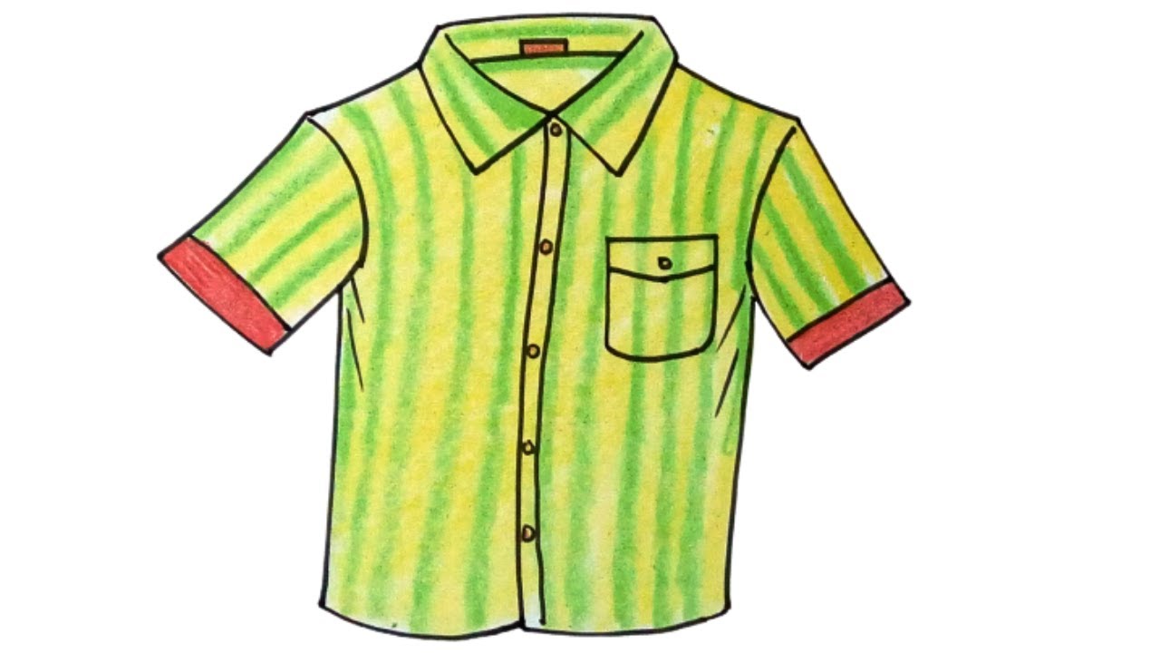 How To Draw Shirt For Boy - YouTube