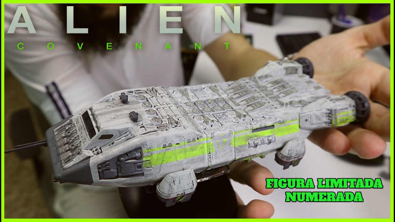 UNBOXING | Nave COVENANT LANDER ONE | Figura numerada limitada - YouTube