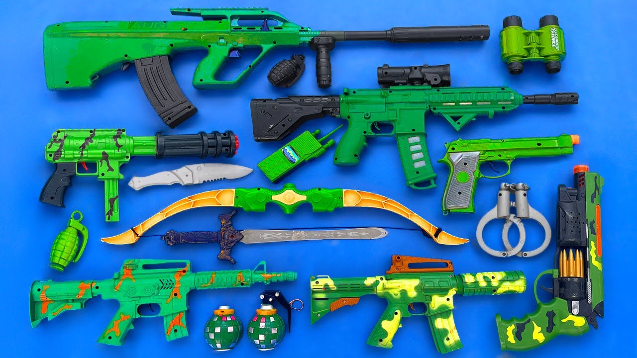 Realistic Assault Rifle Scar Guns and equipment - Secret Force Weapons ...