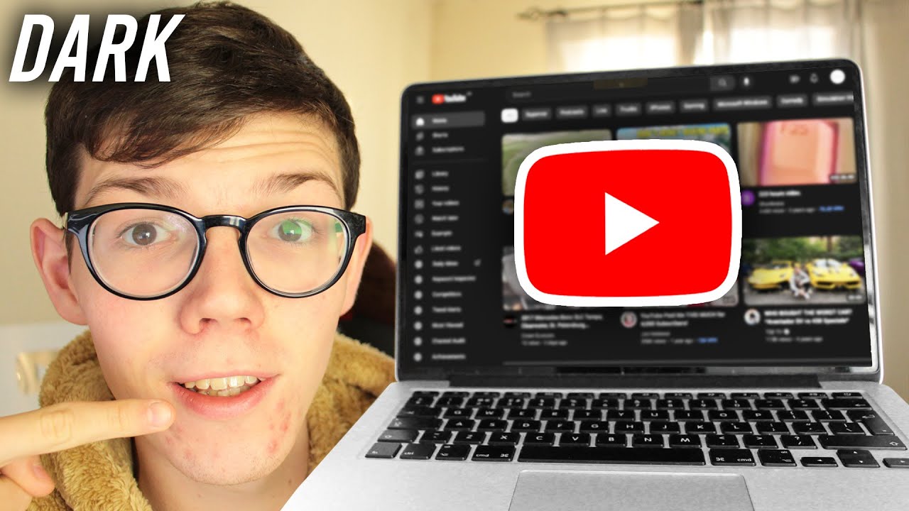 How To Enable YouTube Dark Mode - Mobile & PC - YouTube