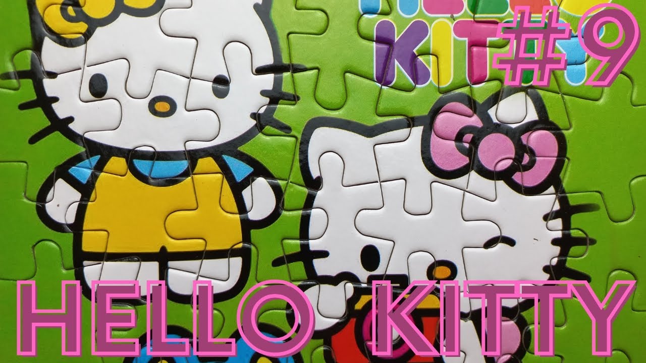 Funny games to collect funny hello kitty puzzles #9... - YouTube