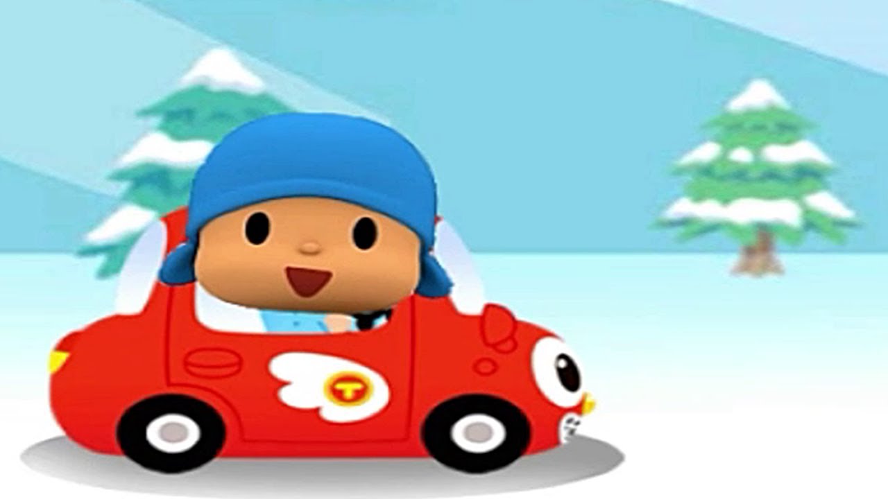 Pocoyo Car Race - YouTube
